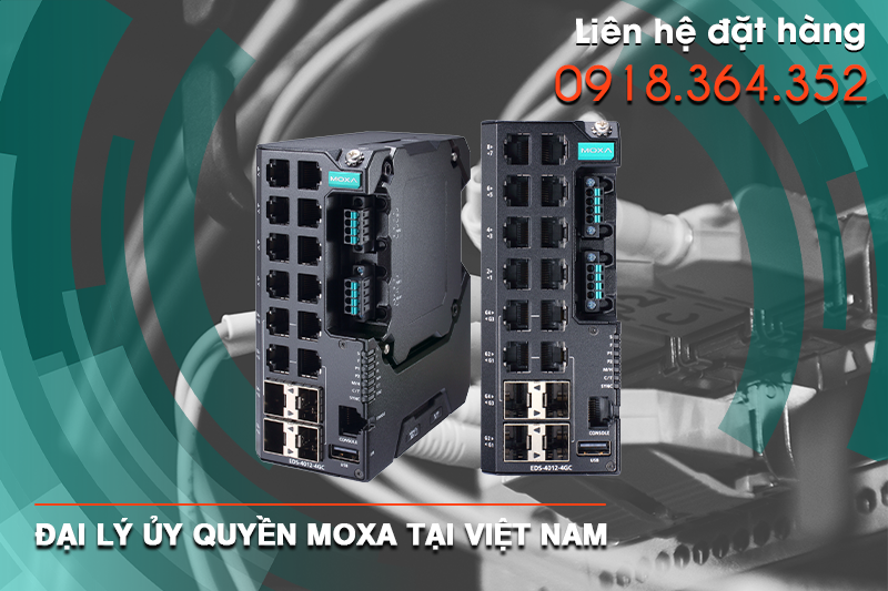 EDS-4012-4GC-LV-T - BỘ CHUYỂN MẠCH ETHERNET CÓ QUẢN LÝ VỚI 8 CỔNG 10 ...