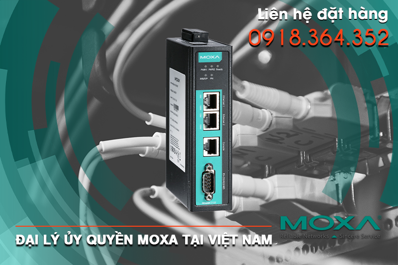 MGate 5103 - Bộ chuyển đổi 1 cổng Modbus RTU/ASCII/TCP/EtherNet/IP sang ...
